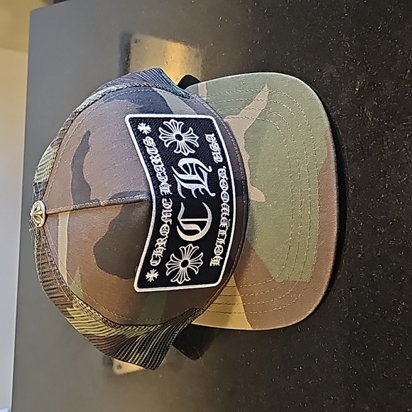 Chrome Hearts | Accessories | Chrome Hearts Ch Hollywood Trucker Hat ...